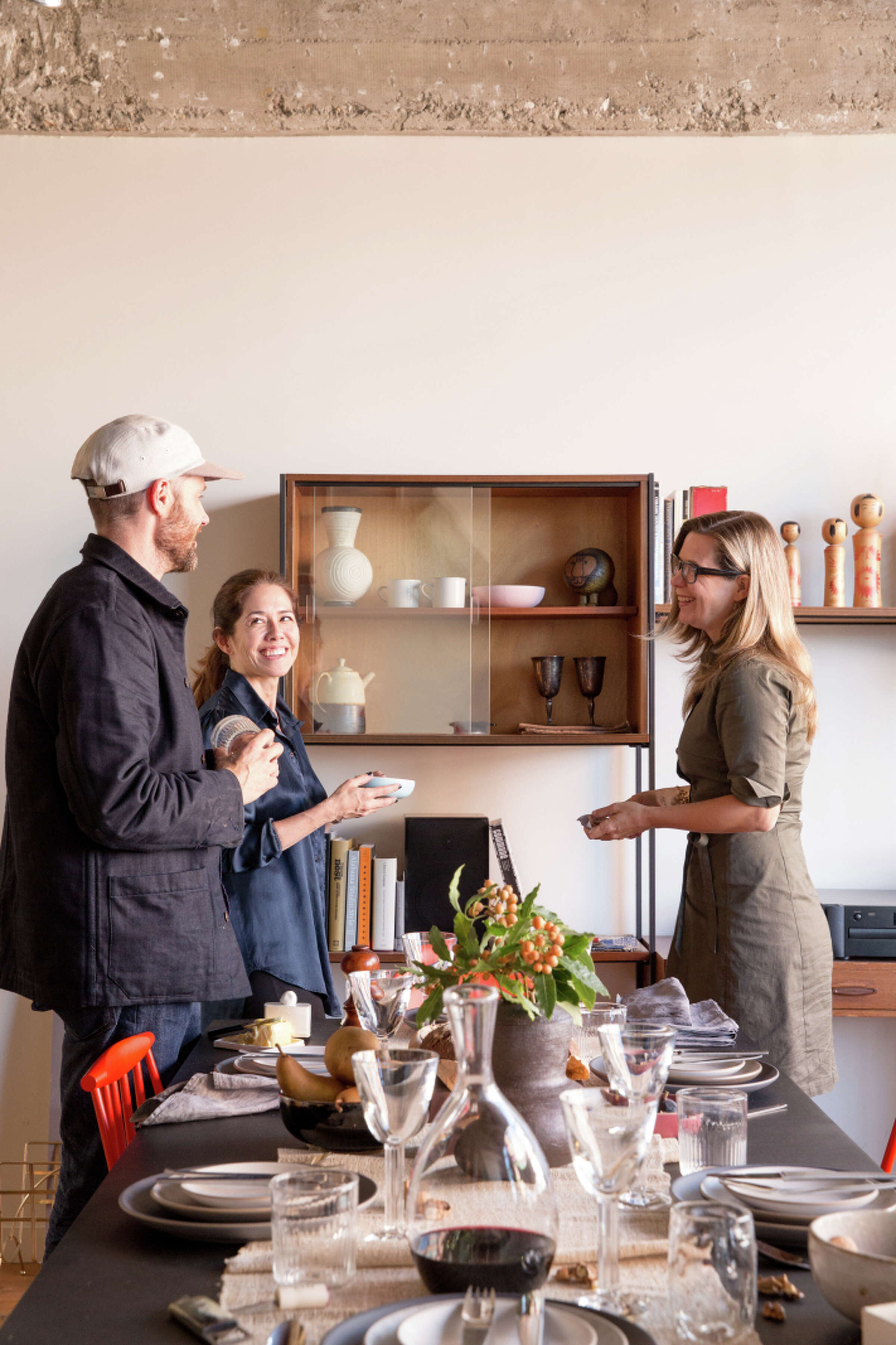 A table setting that’s hella NorCal