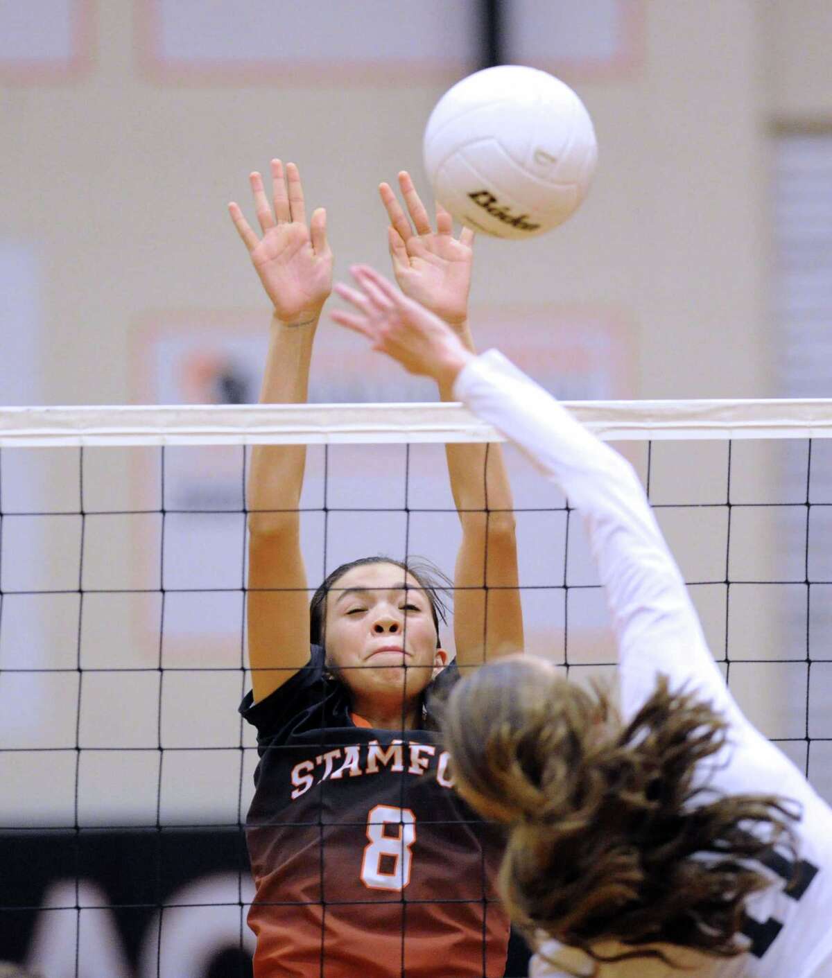 Trumbull volleyball rallies from two sets down to upset Stamford