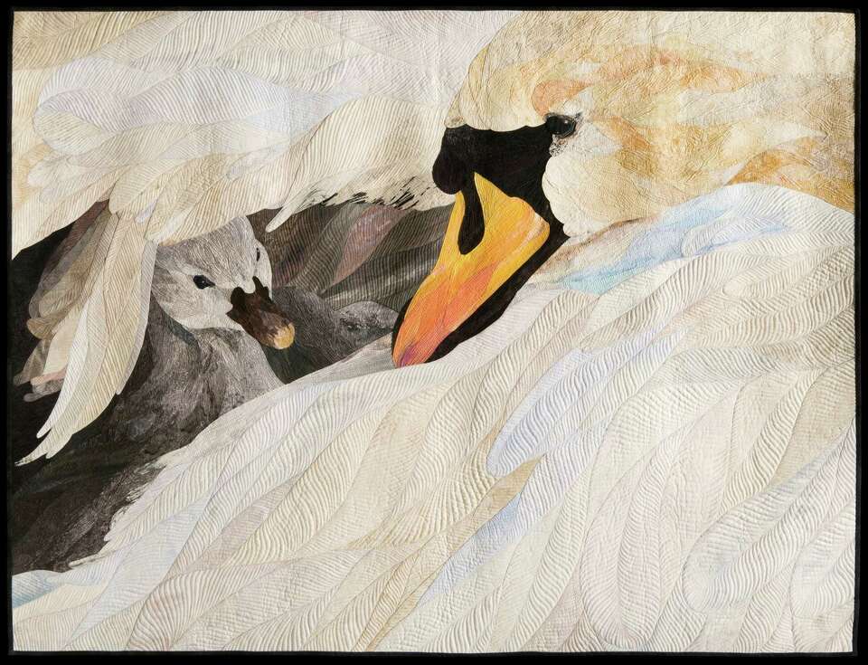 Quilt festival's best of show is an elaborate wintry scene