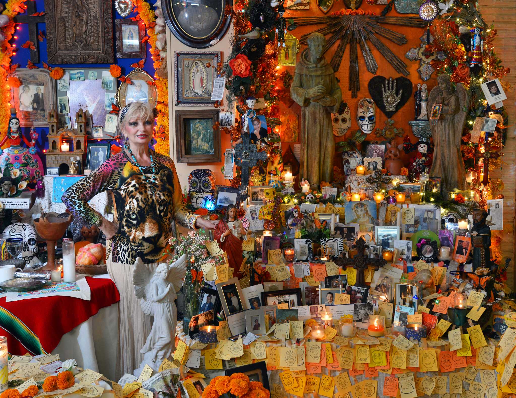 Community altar honors Day of the Dead
