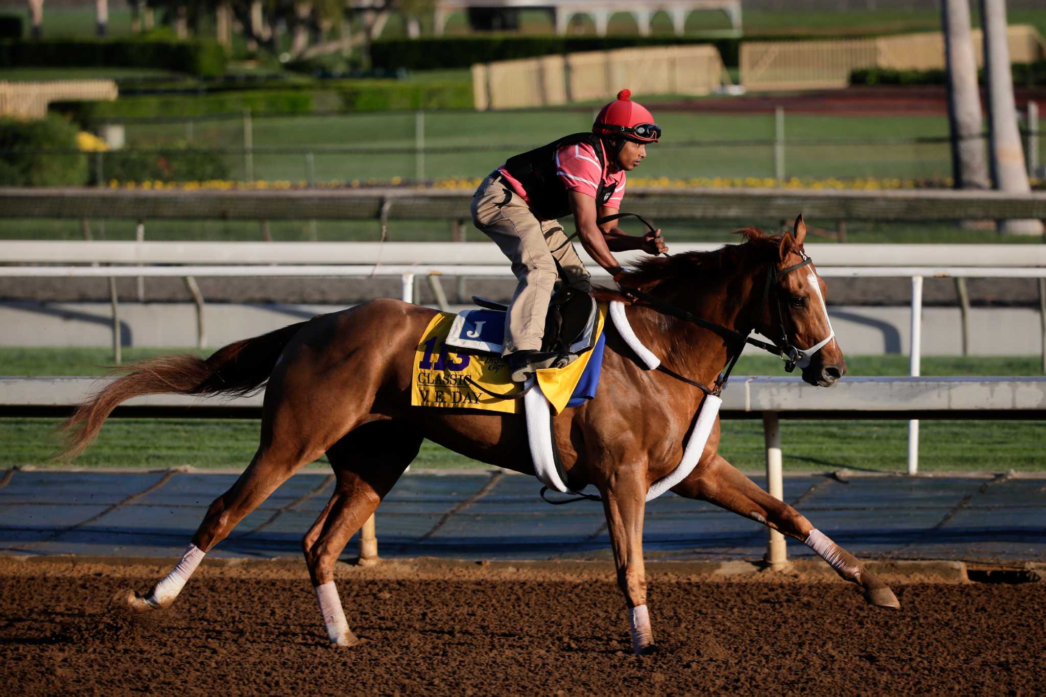 V.E. Day trying to pull off another upset at Breeders' Cup