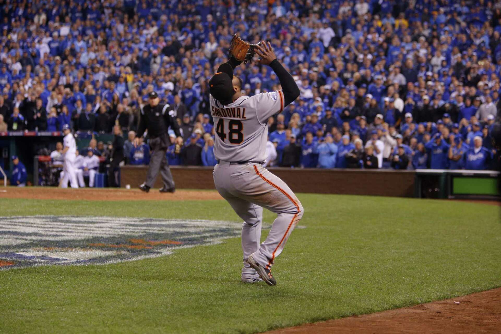 No. 1 play of 2014: World Series final out