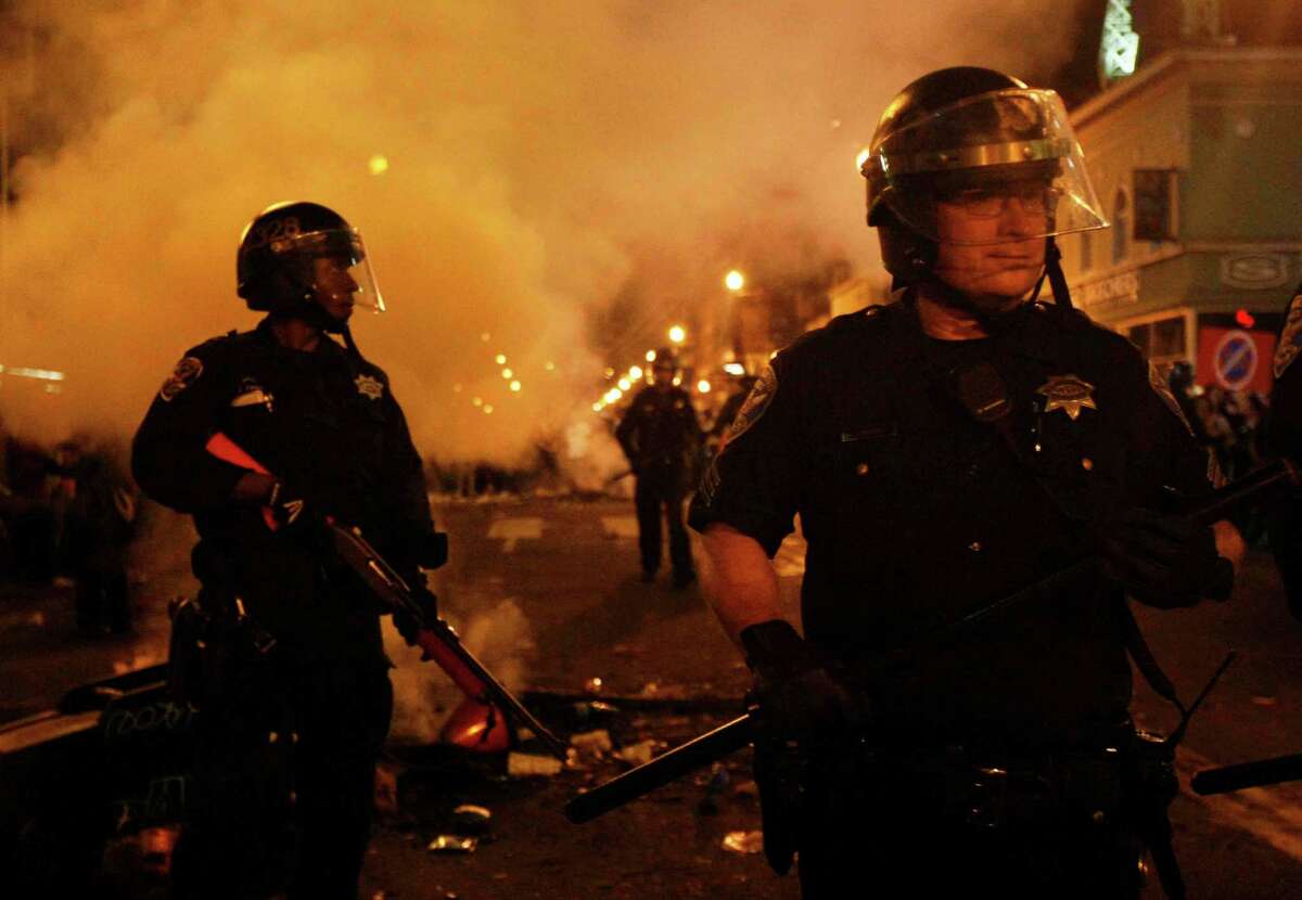 World Series late-night celebration becomes ugly scene