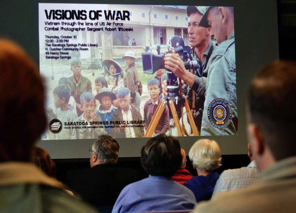 Robert Witowski's Vietnam War photos shown in Saratoga