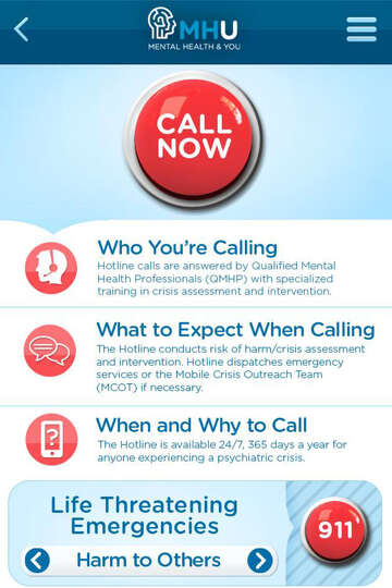 Smartphone app designed to help those with mental illness