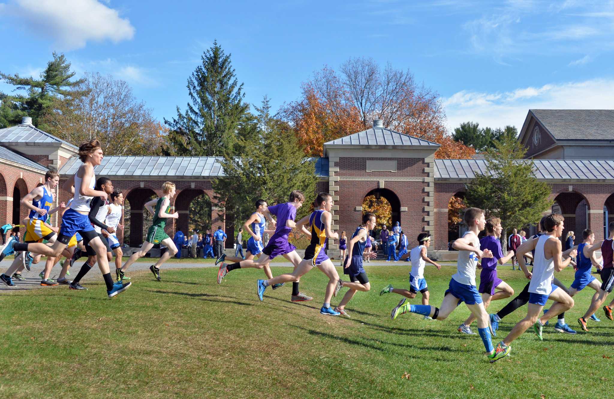 Shen runner leads pack at Section II cross country championships
