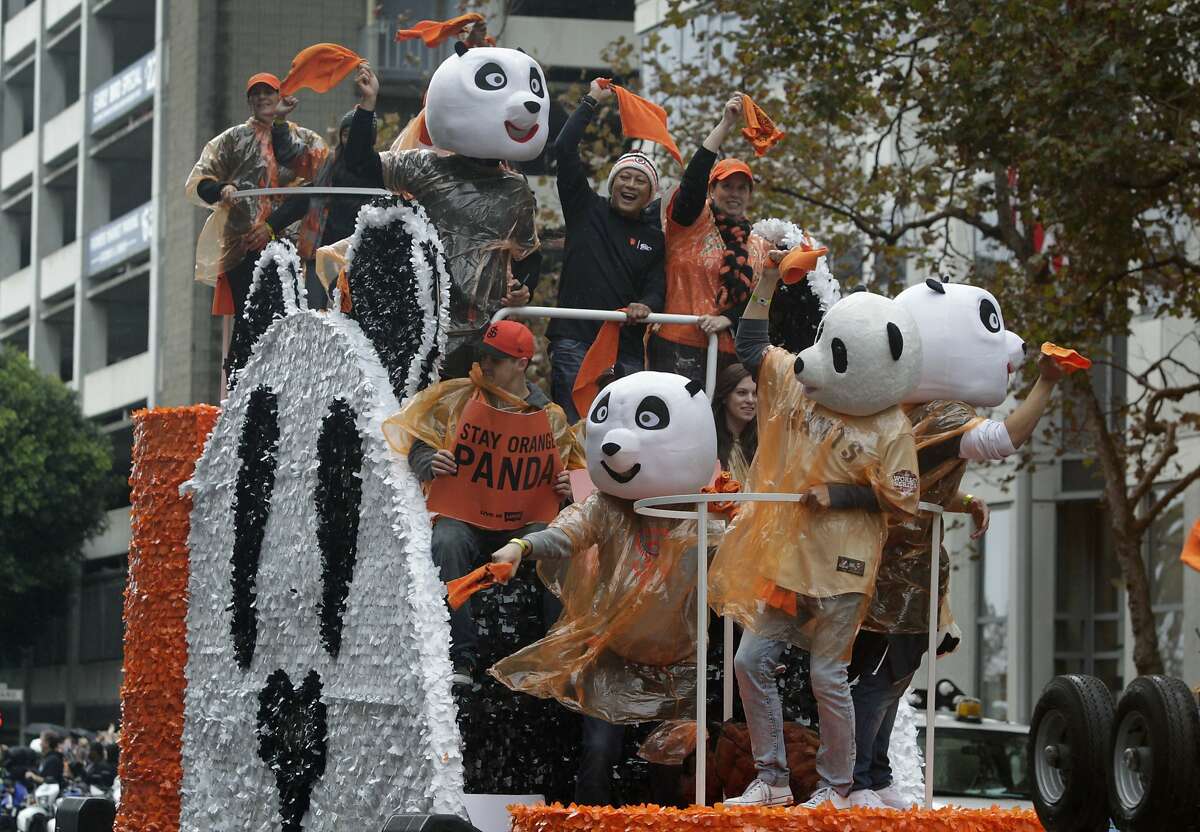 The best costumes at the SF Giants World Series parade