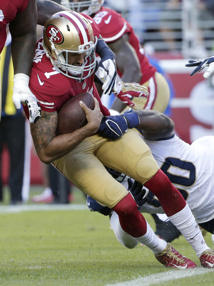 Facts and figures from 49ers’ 13-10 loss to Rams