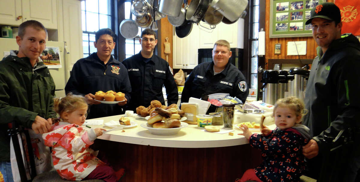 Southport volunteer firefighters host open house