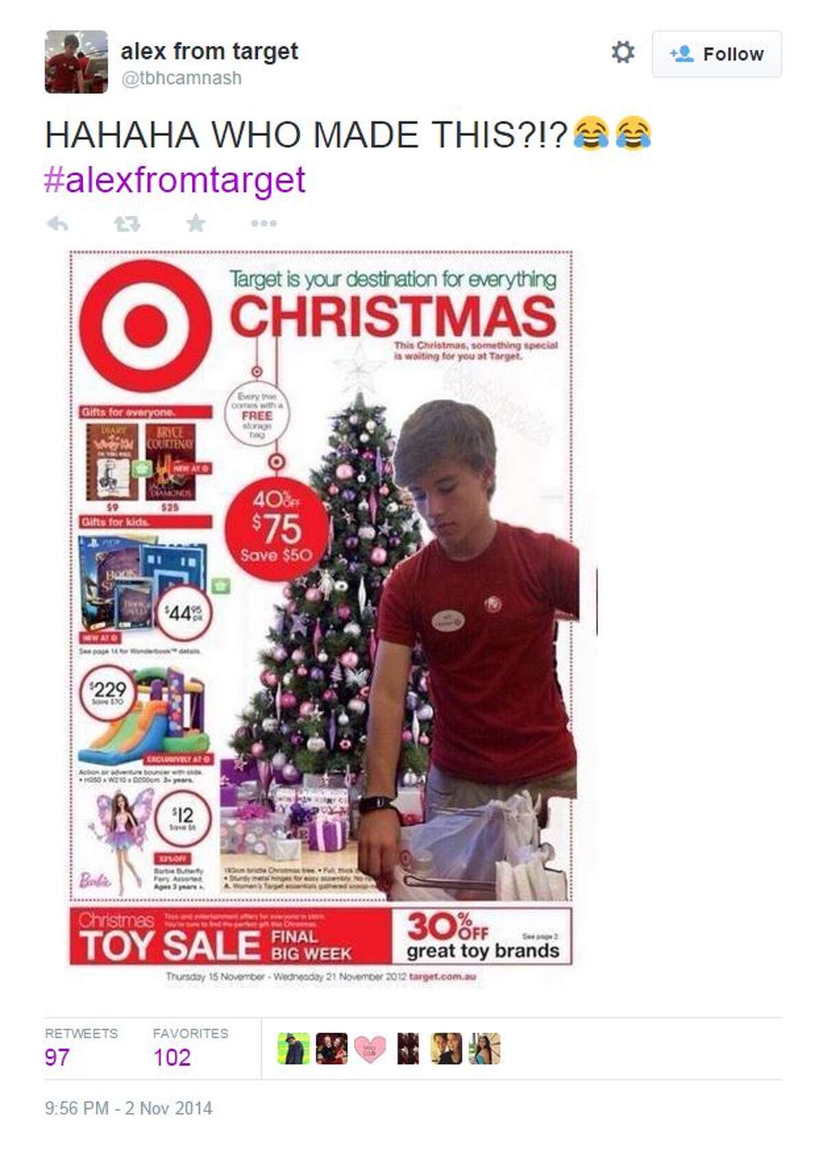 Texas teen 'Alex from Target' becomes overnight Internet superstar