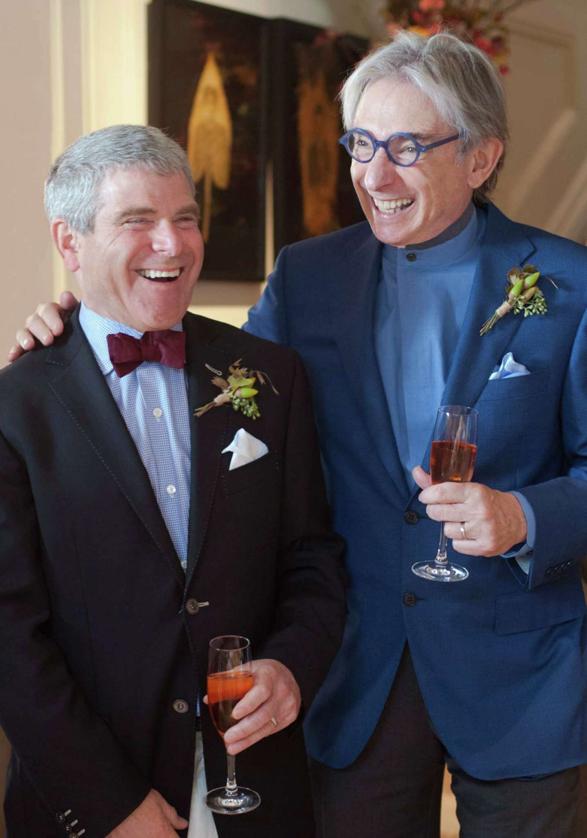 38 years together, Tilson Thomas and Robison marry