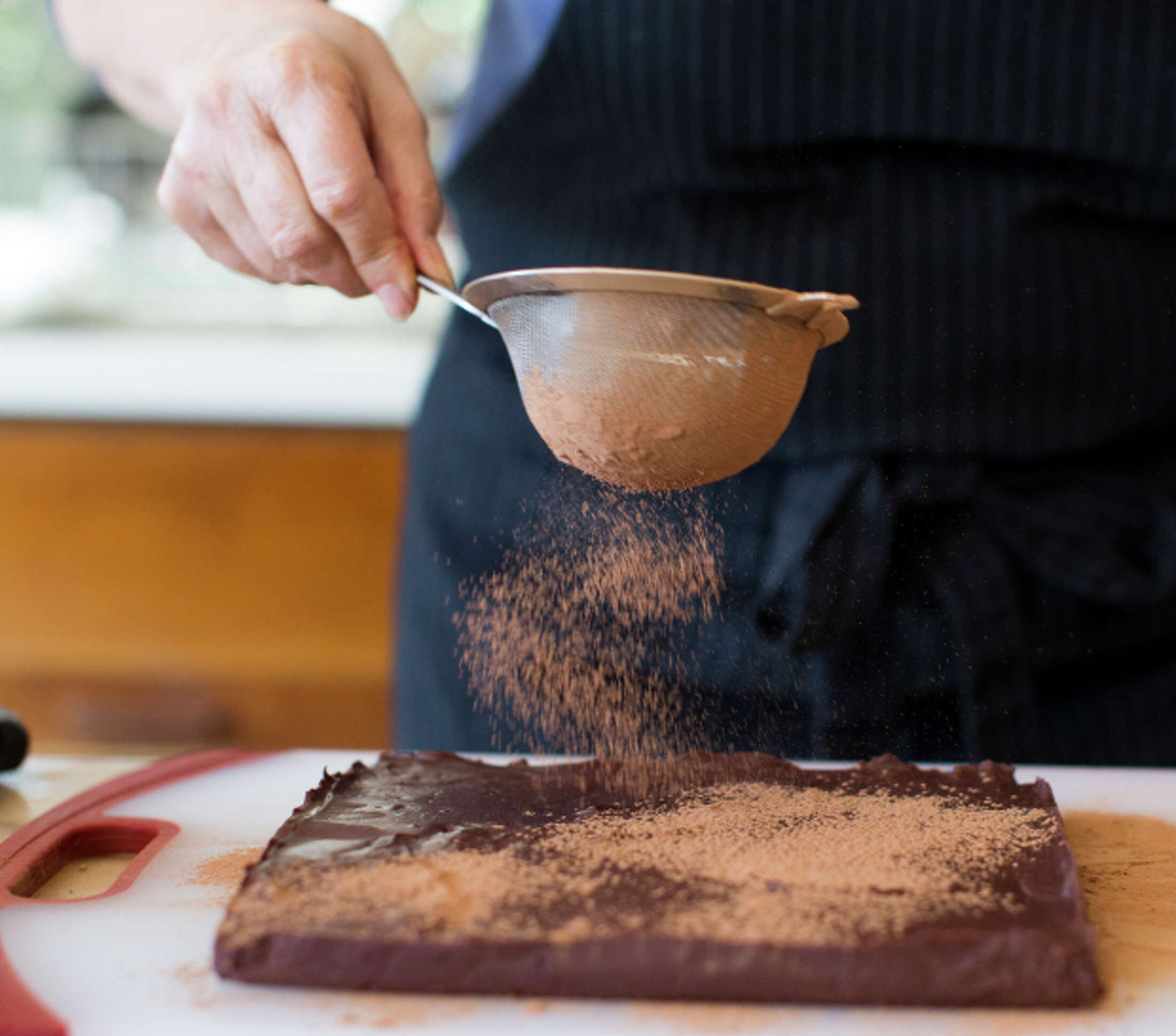 Morford: WARNING, do not snort powdered chocolate (unless you want to)