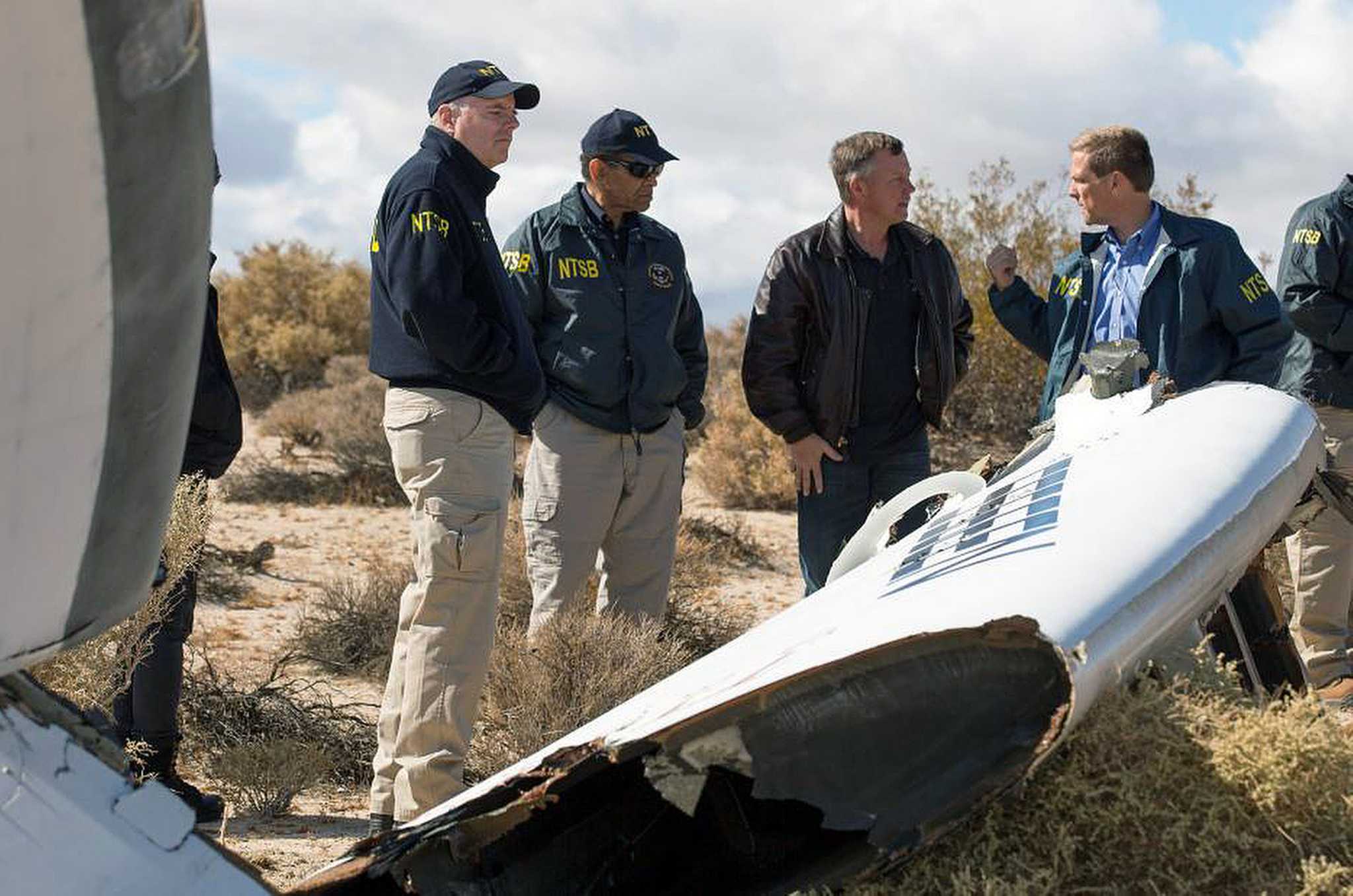 Many questions remain in spaceship crash