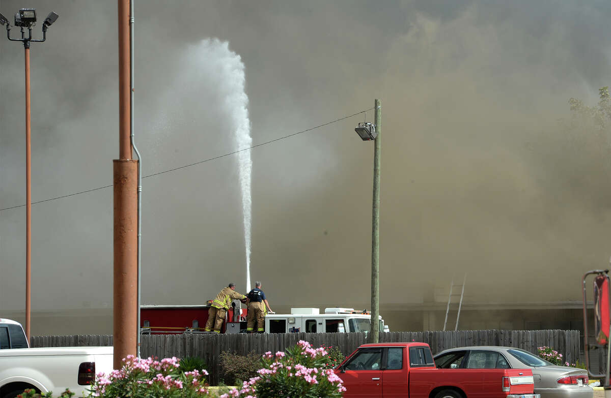 Beaumont firefighters battle fire at former retirement center