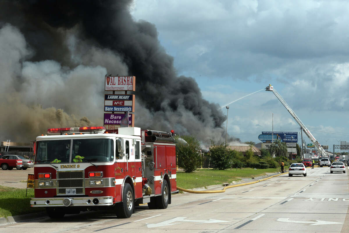 Beaumont firefighters battle fire at former retirement center
