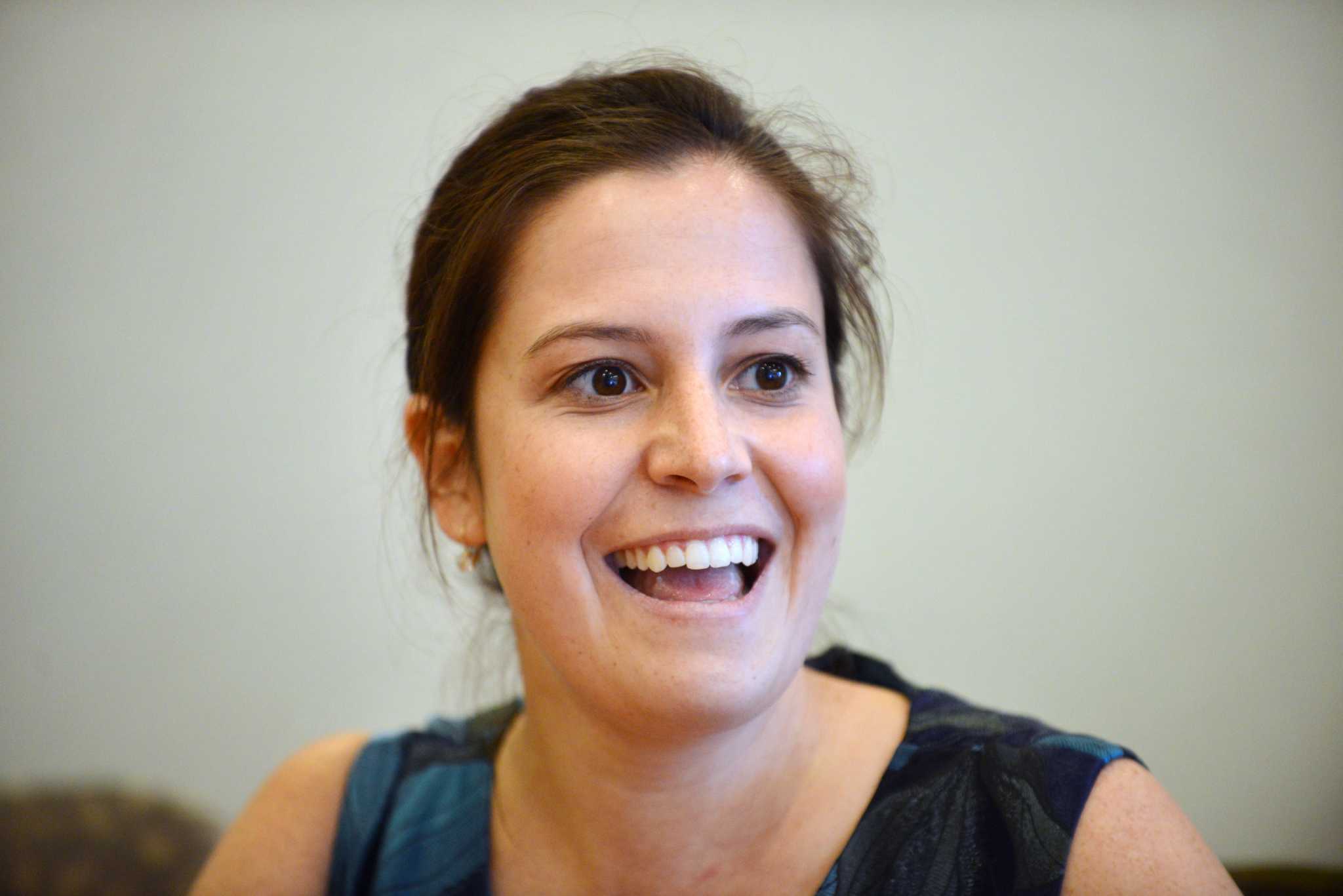 Stefanik gives acceptance speech