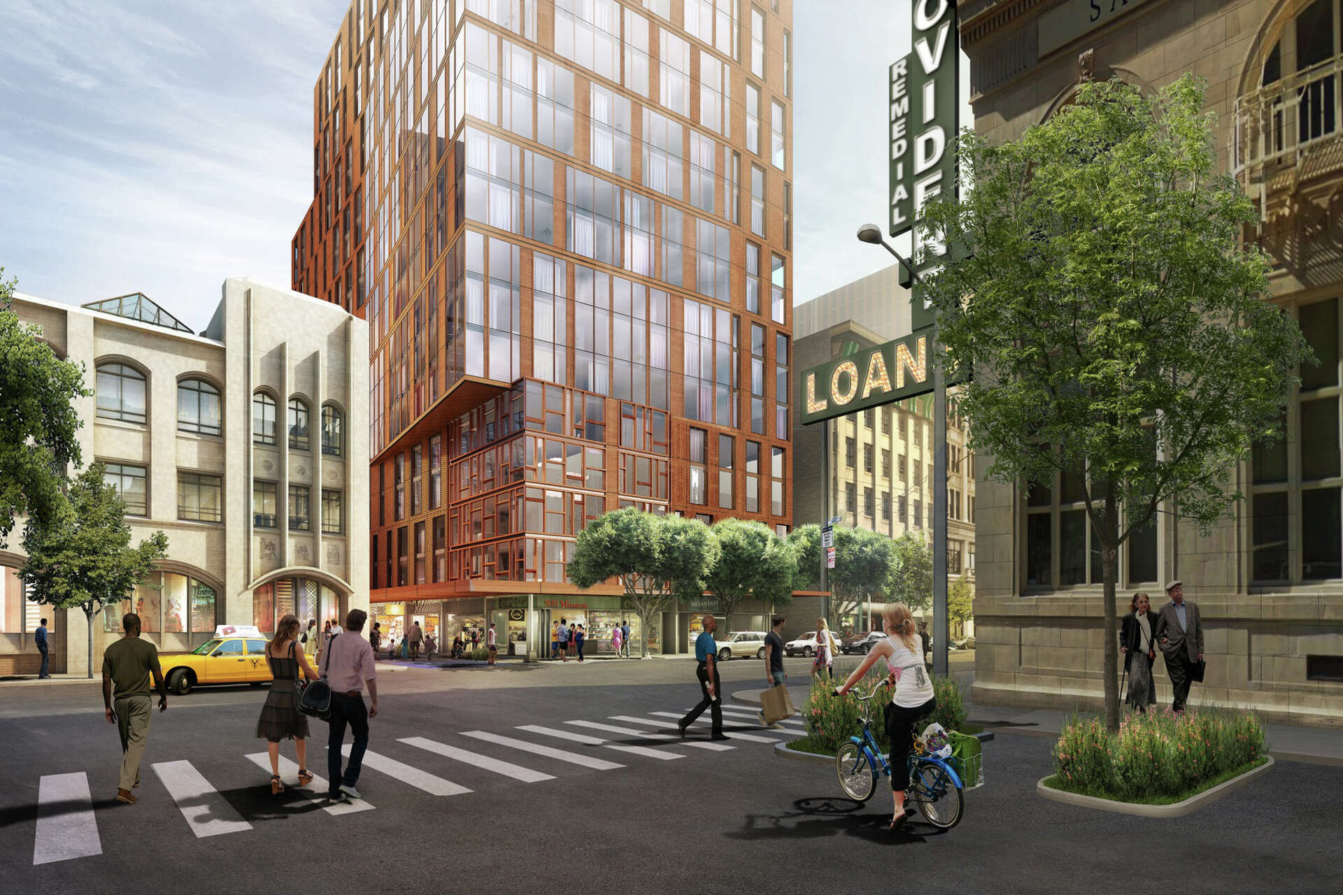 Bold vision released for high-rise complex around S.F. Chronicle