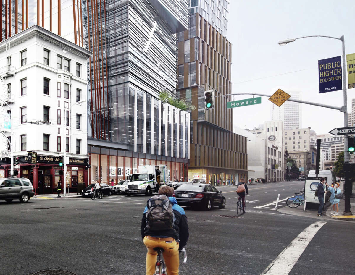 Bold vision released for high-rise complex around S.F. Chronicle