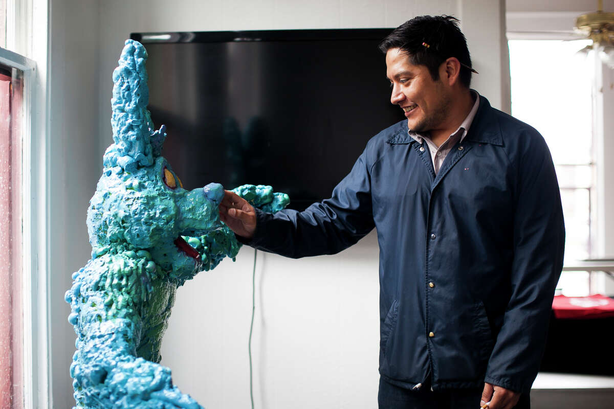 Go Spurs Show mixes Chenobili, Robinson and Coyote with art