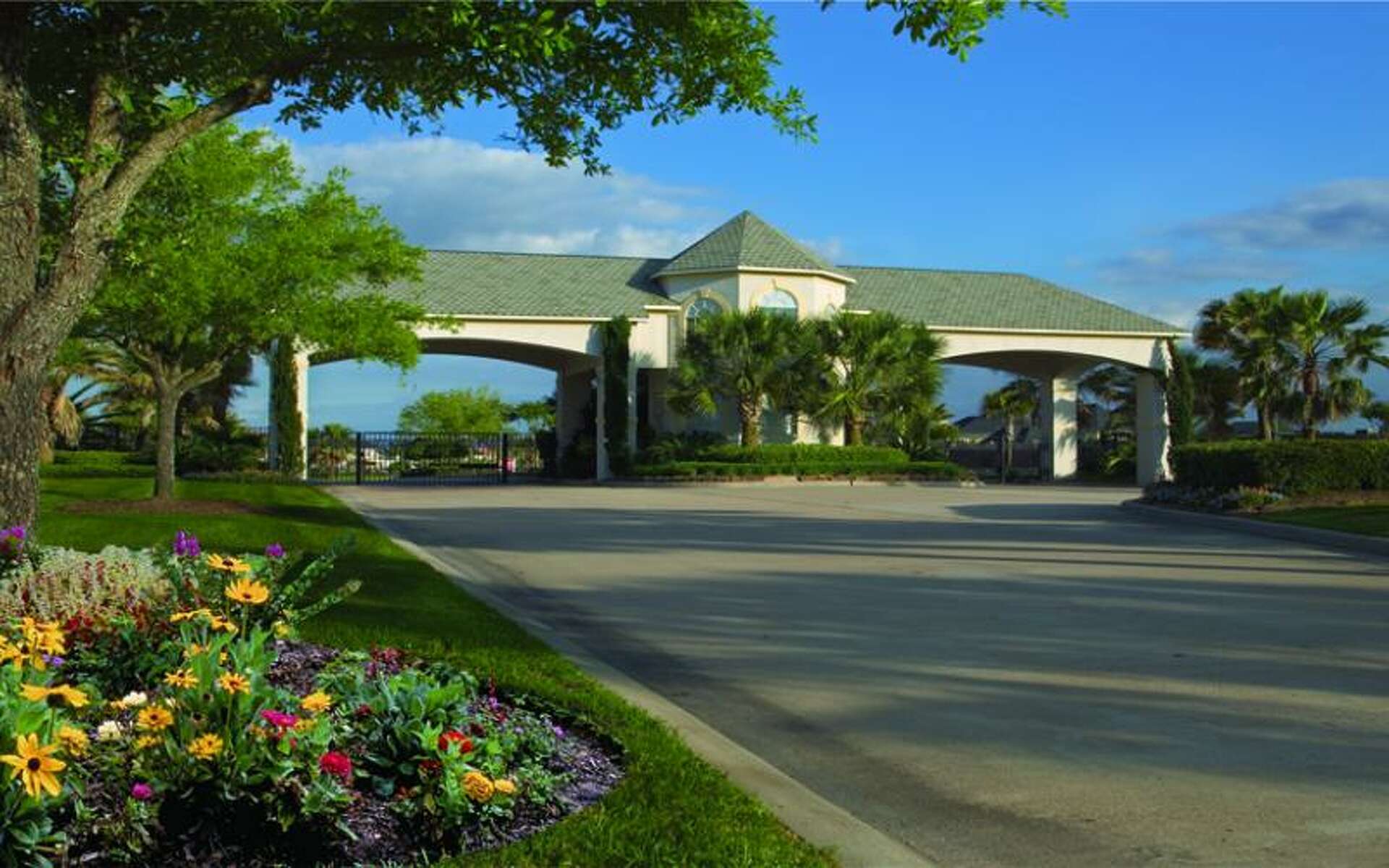 Gated communities in the Houston suburbs