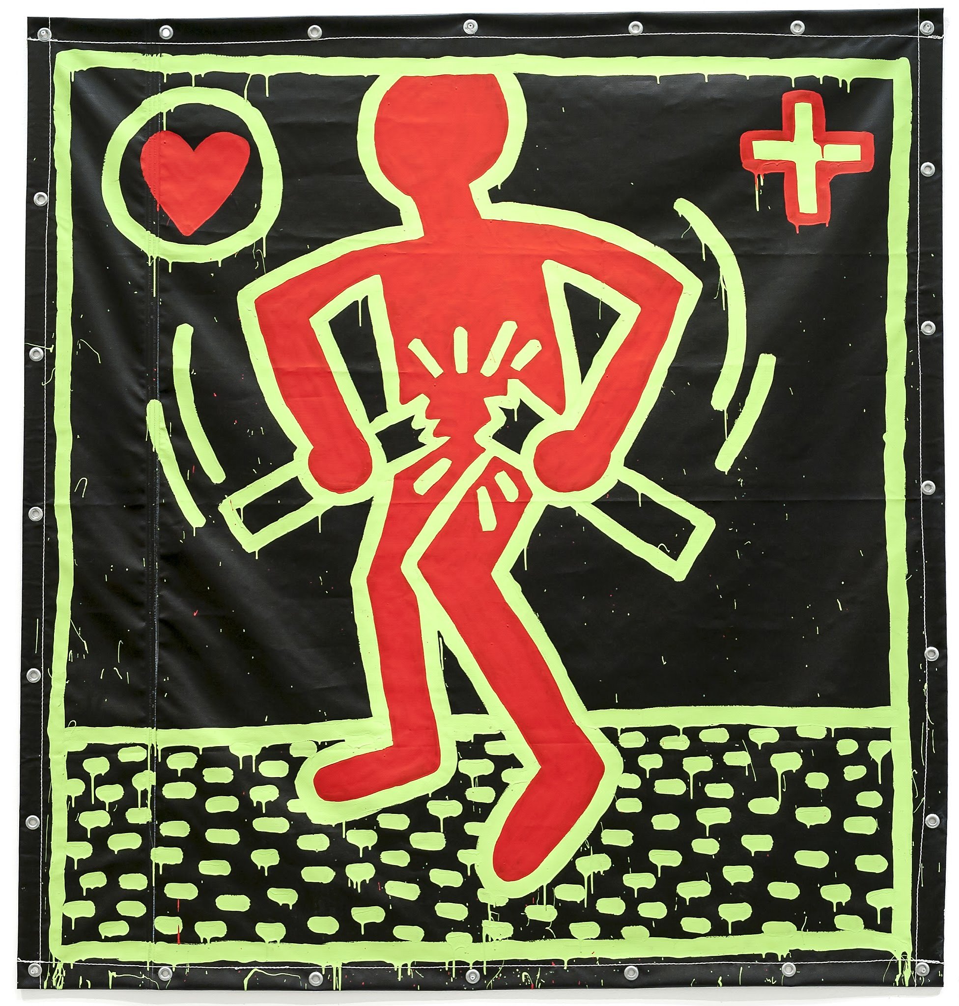 'Keith Haring: The Political Line’ at the de Young