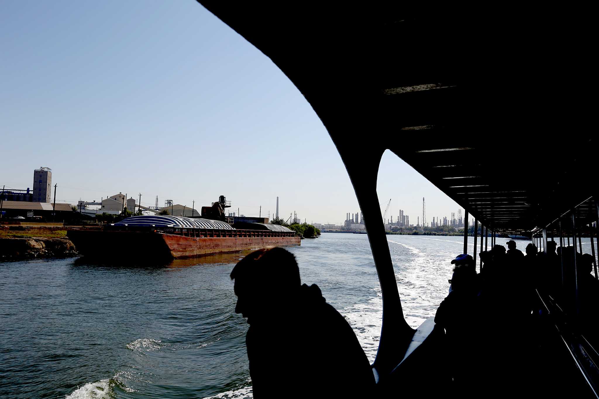 Boat tour of Houston Ship Channel offers unique view of port