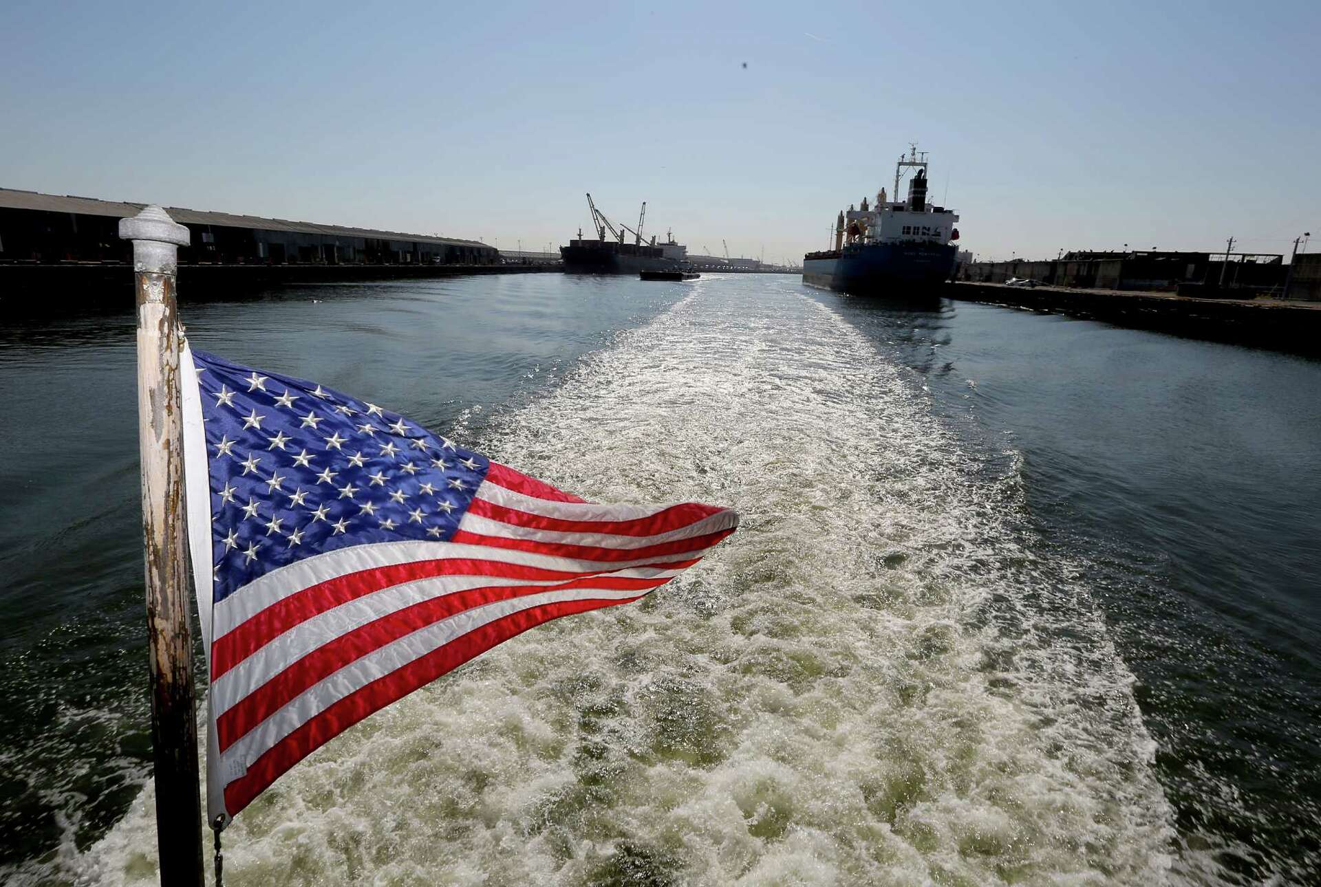 Boat tour of Houston Ship Channel offers unique view of port