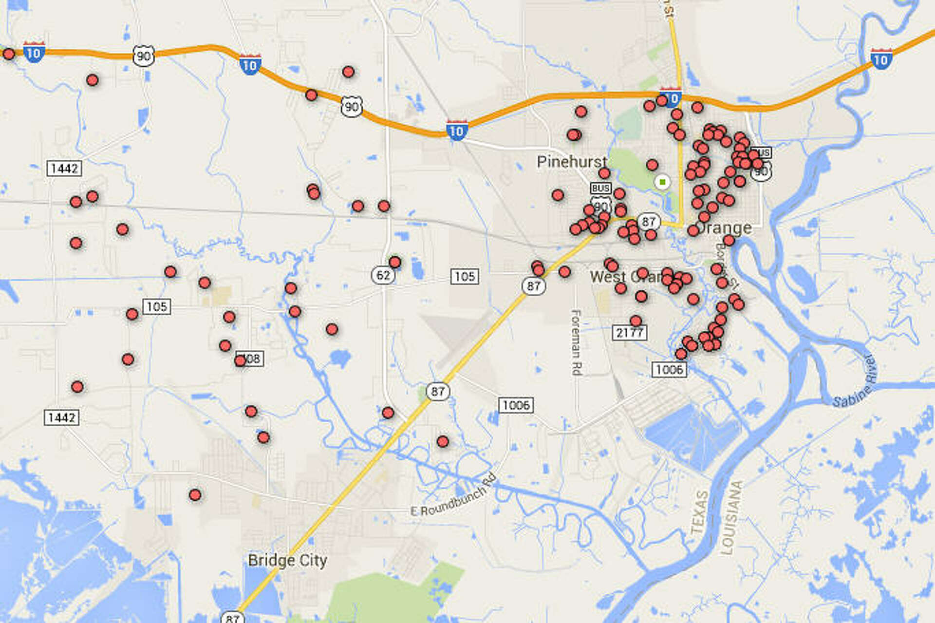 Maps show more than 1,250 local sex offenders