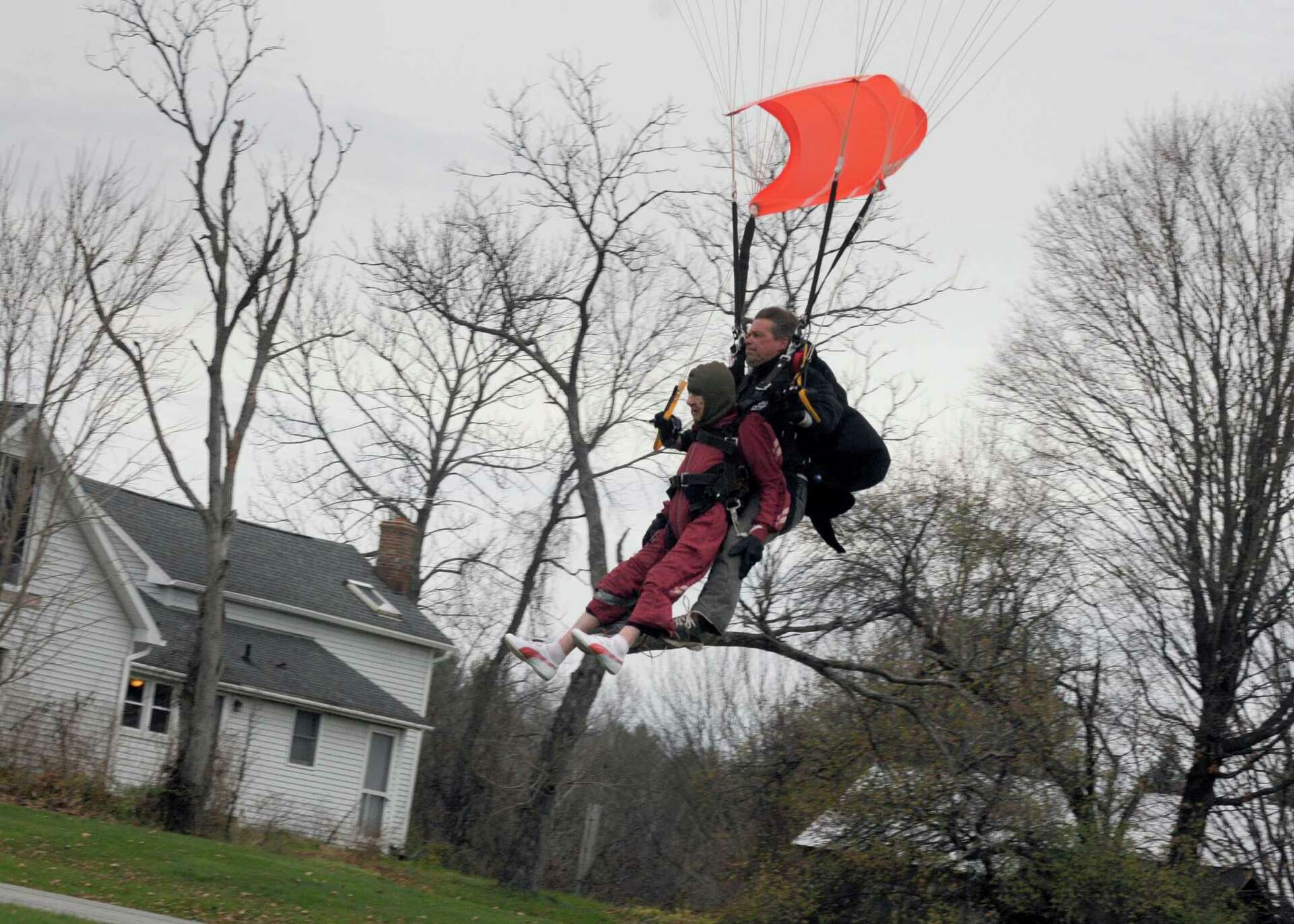 100-year-old has successful skydive above Saratoga County