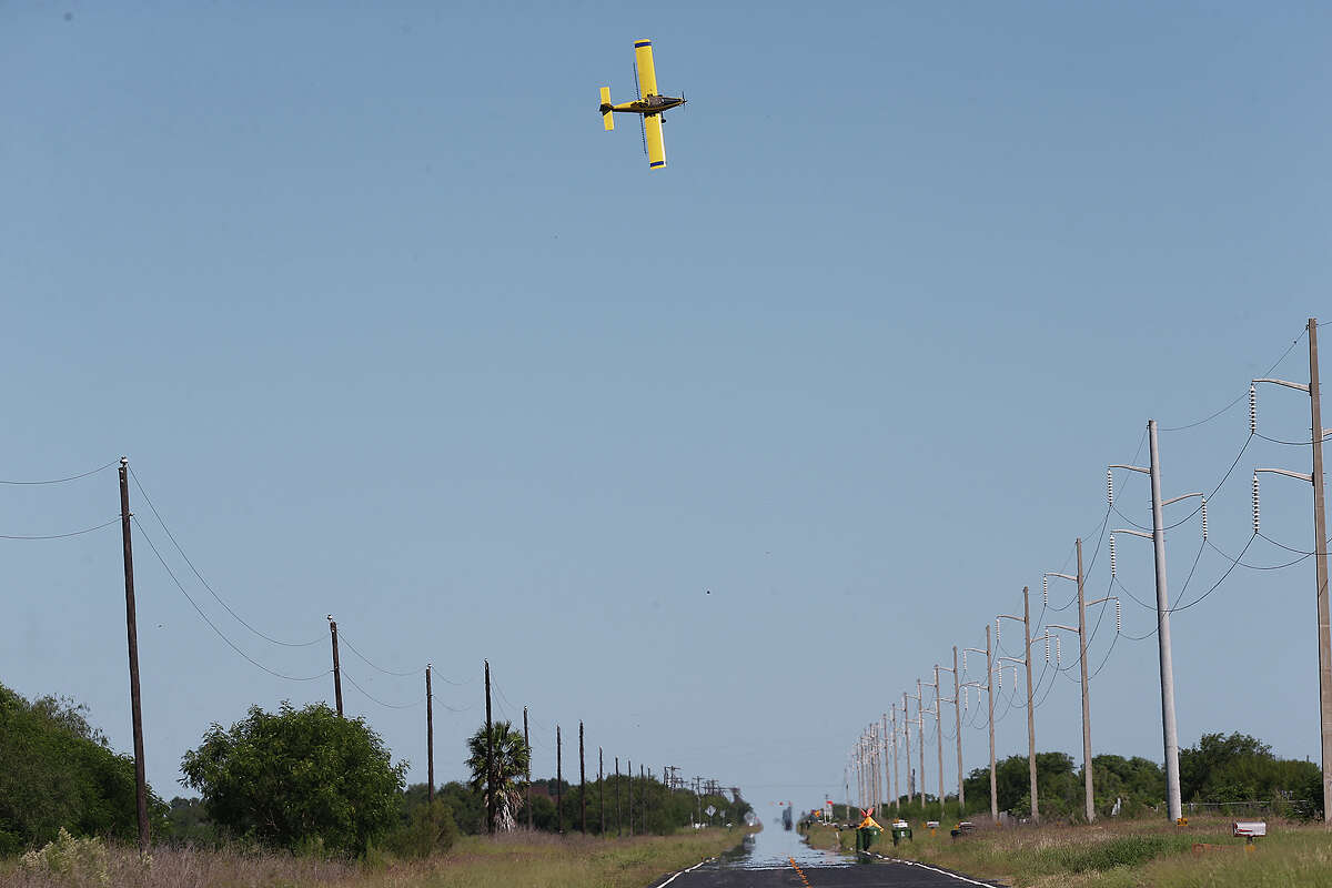 Wind towers catching crop dusters off guard