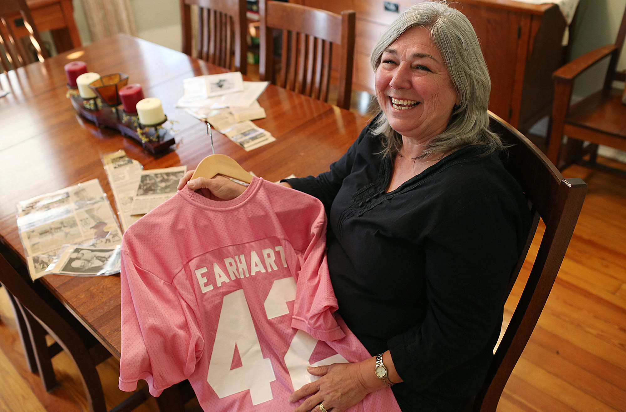 Dan Cook and the first S.A. women's football team