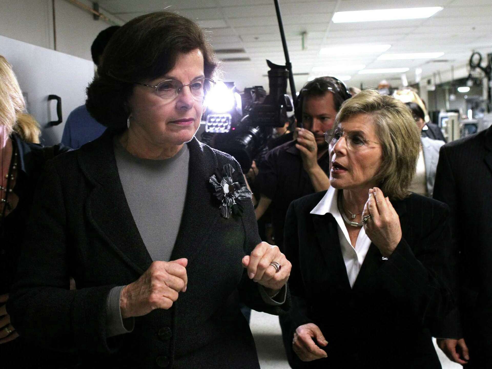 Barbara Boxer And Dianne Feinstein