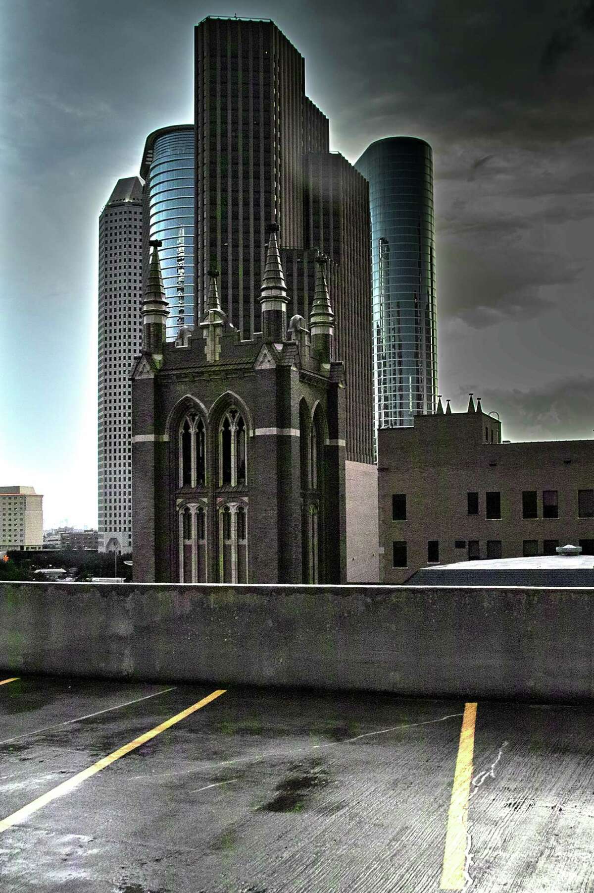 Night. Two photographers. A city of rooftops and unlocked doors.