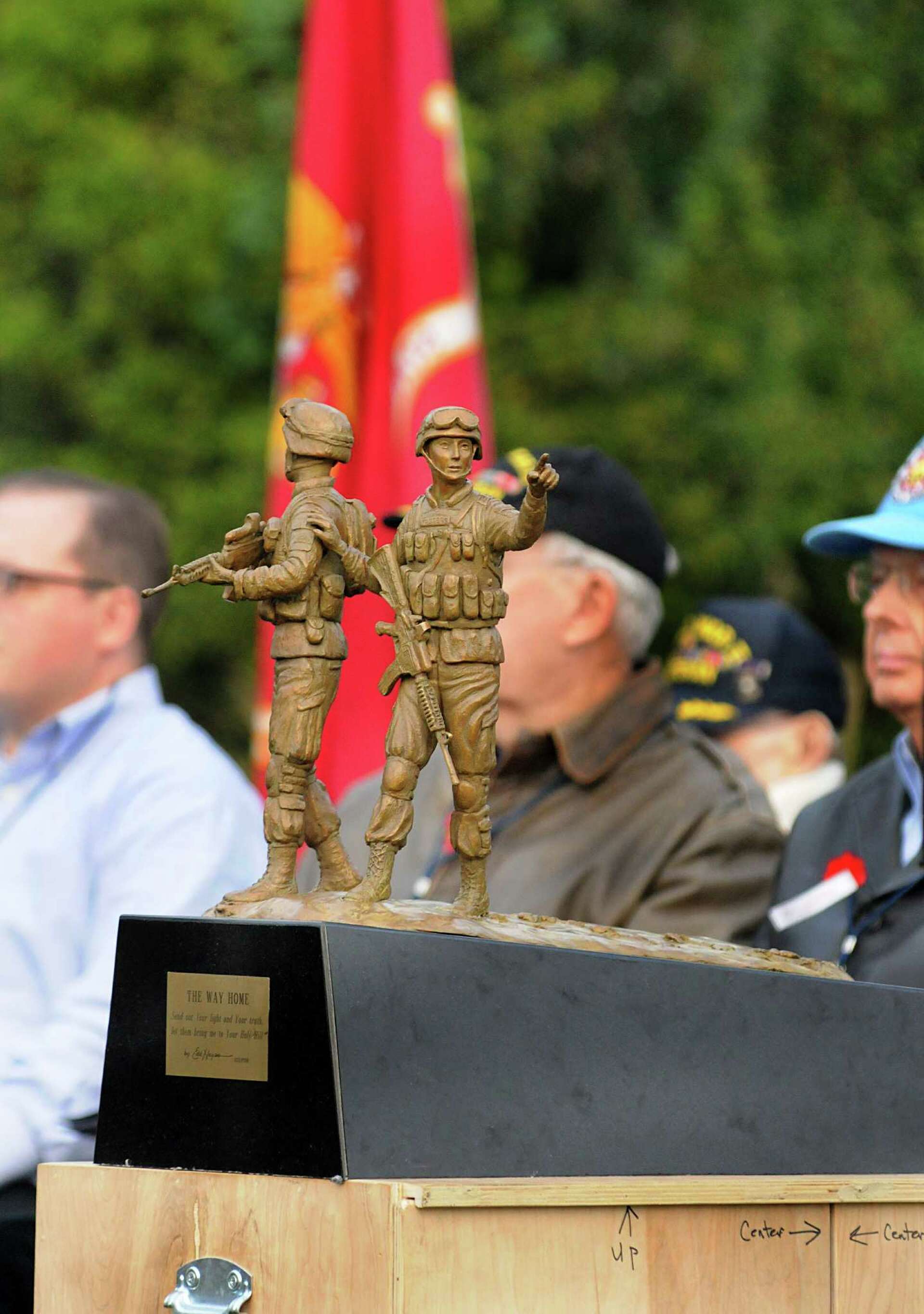 Veterans' memorial project nears completion in Woodlands