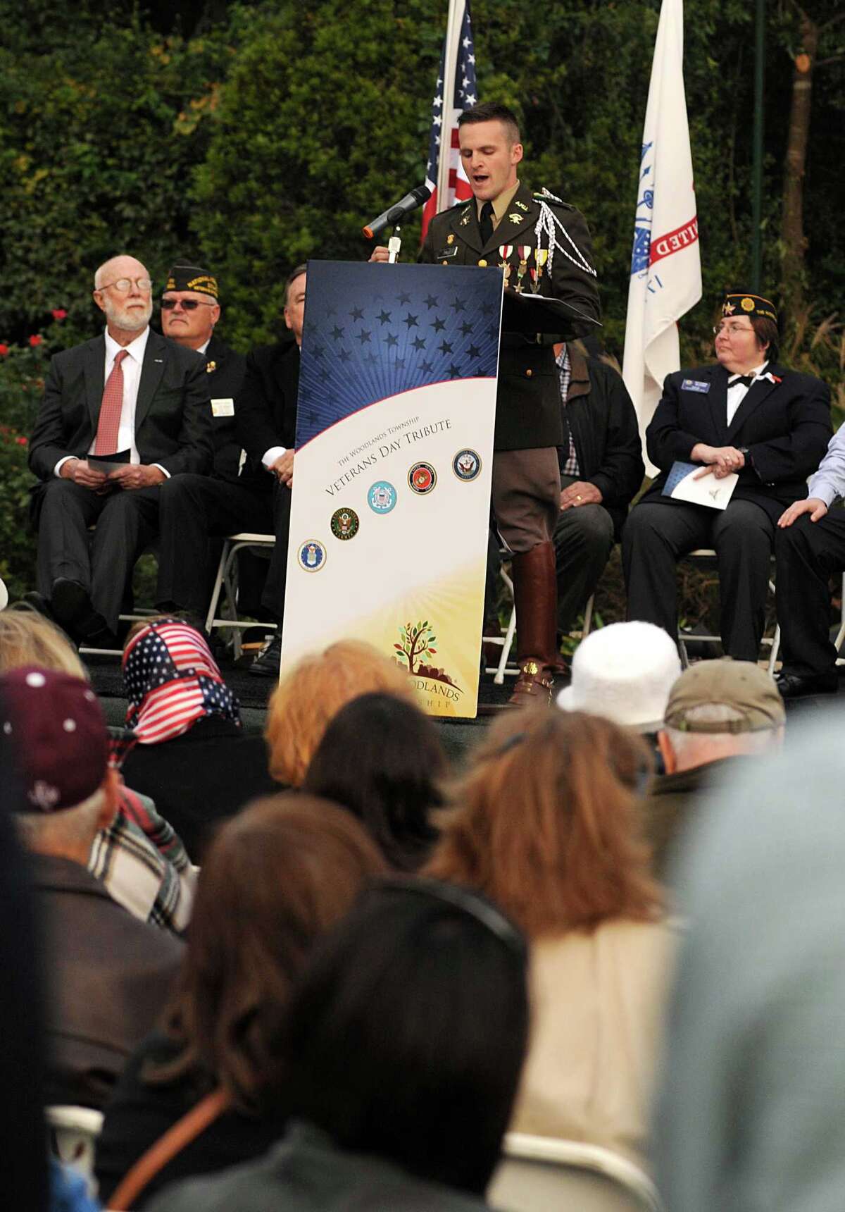 The Woodlands salutes veterans