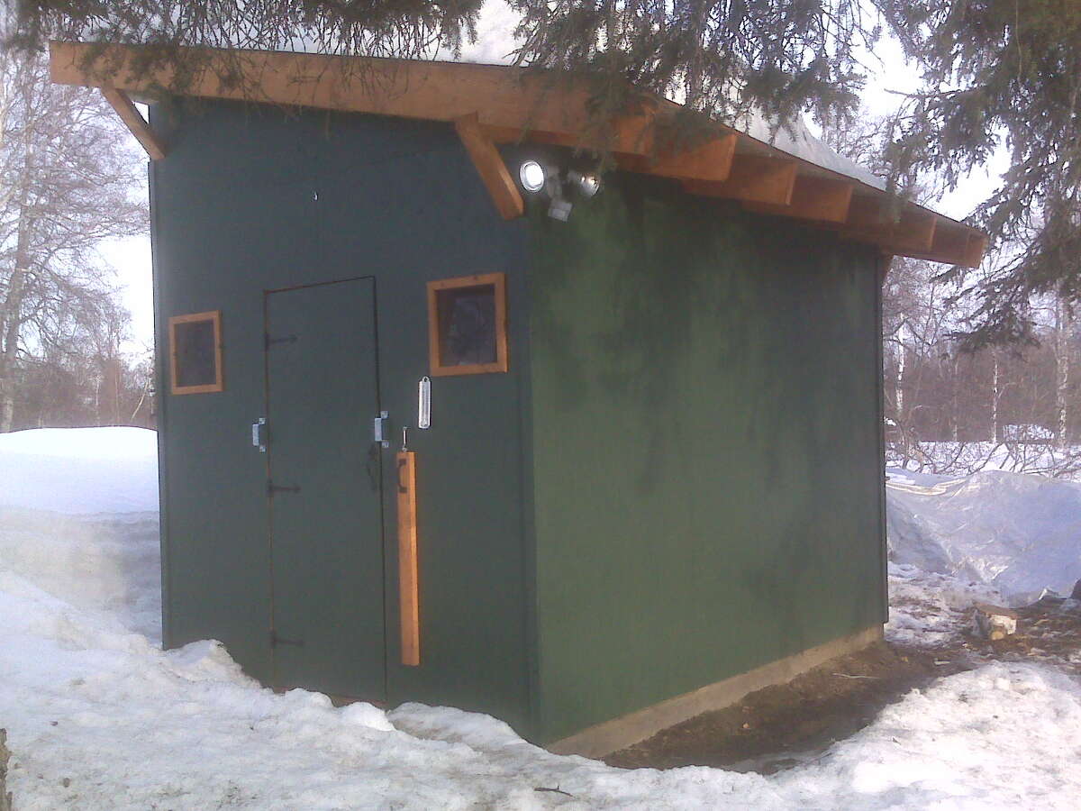 Couple goes from a Houston high-rise to an Alaskan outhouse