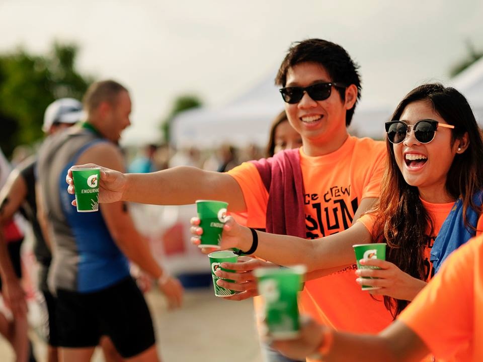 On your mark, get set … go - to the race