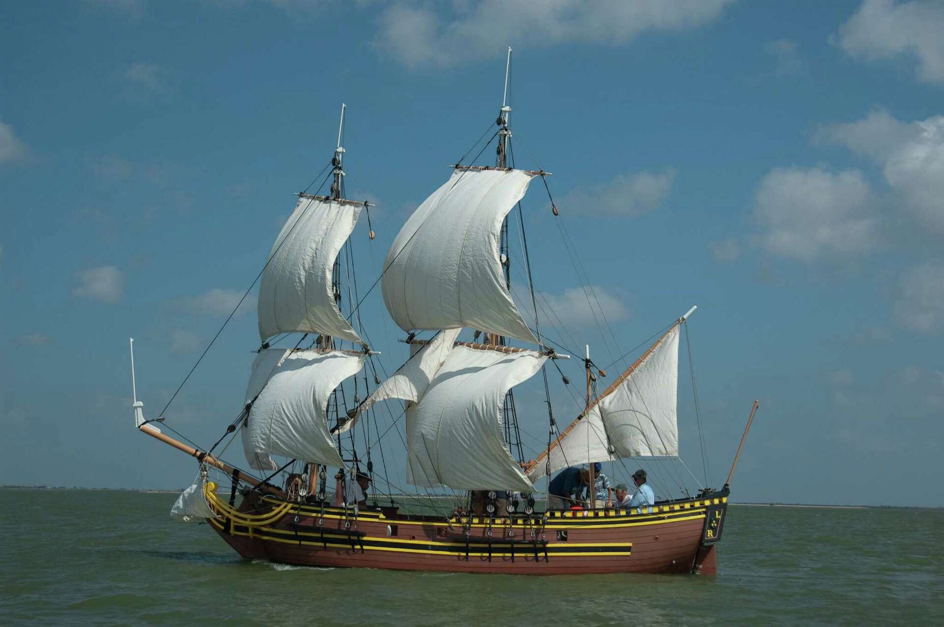 La Salle's sunken ship back in action in Palacios