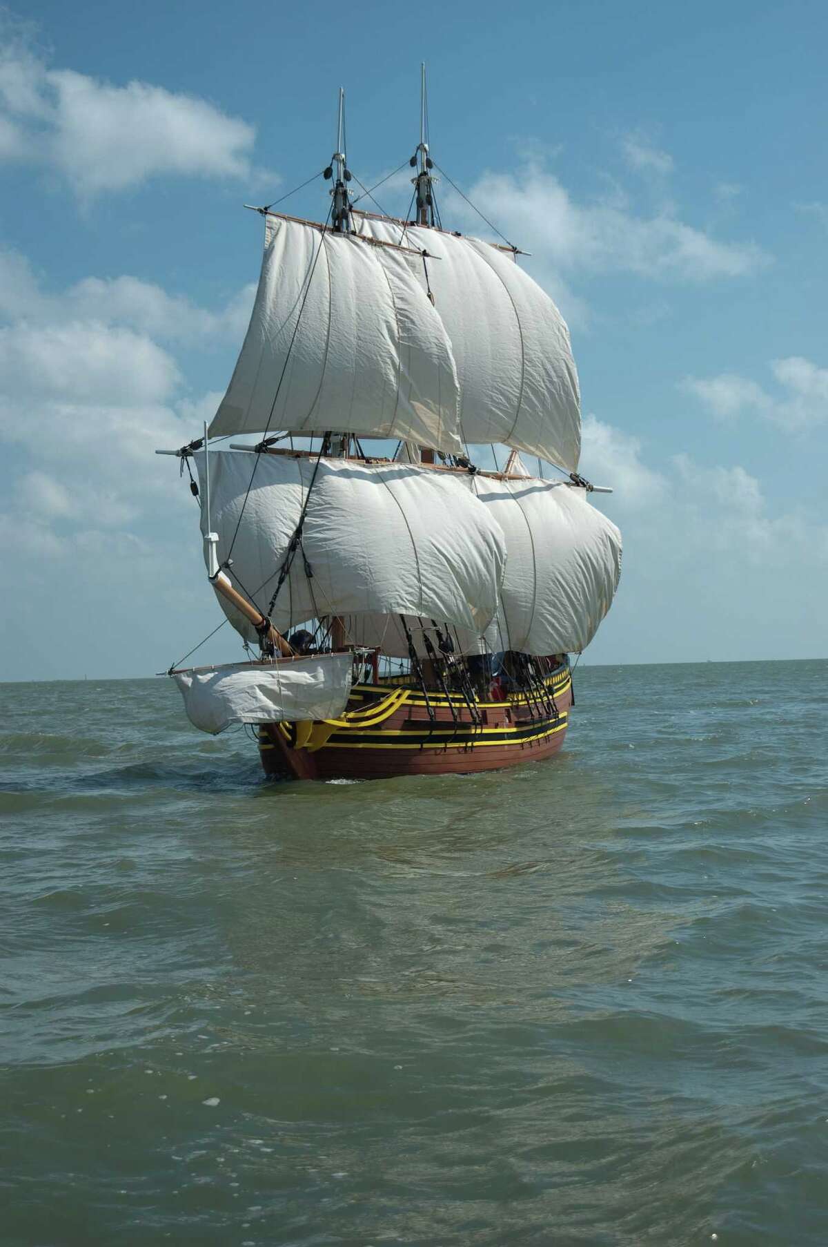 La Salle's sunken ship back in action in Palacios