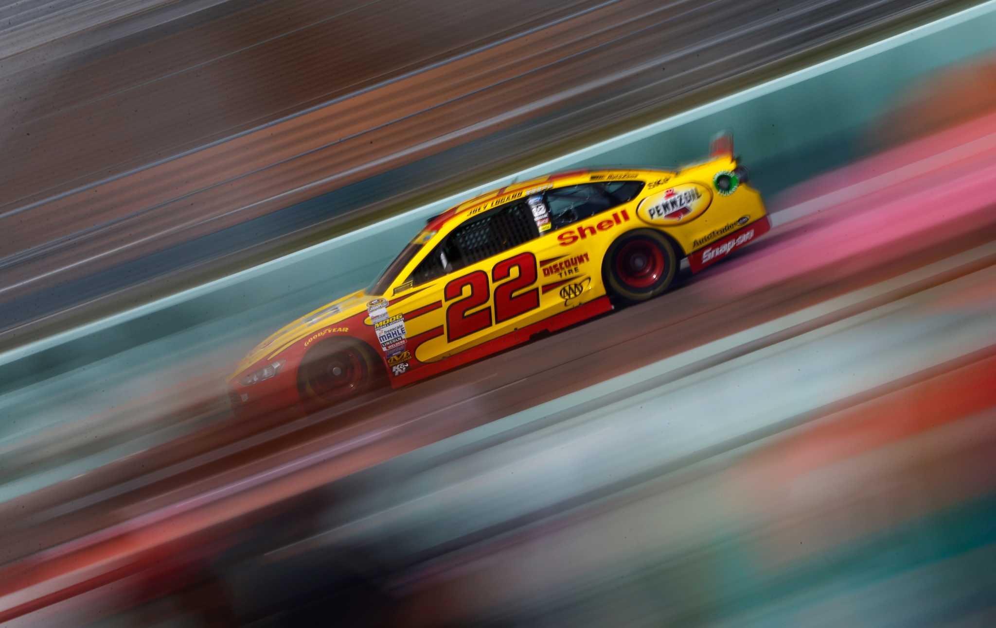 Logano fastest contender