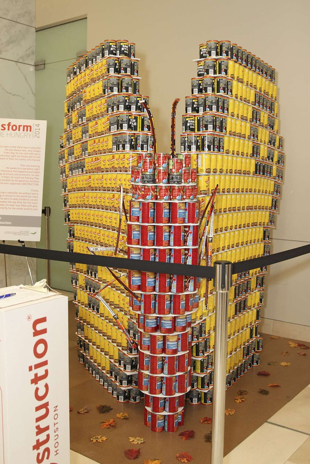 Scenes from CANstruction at City Centre