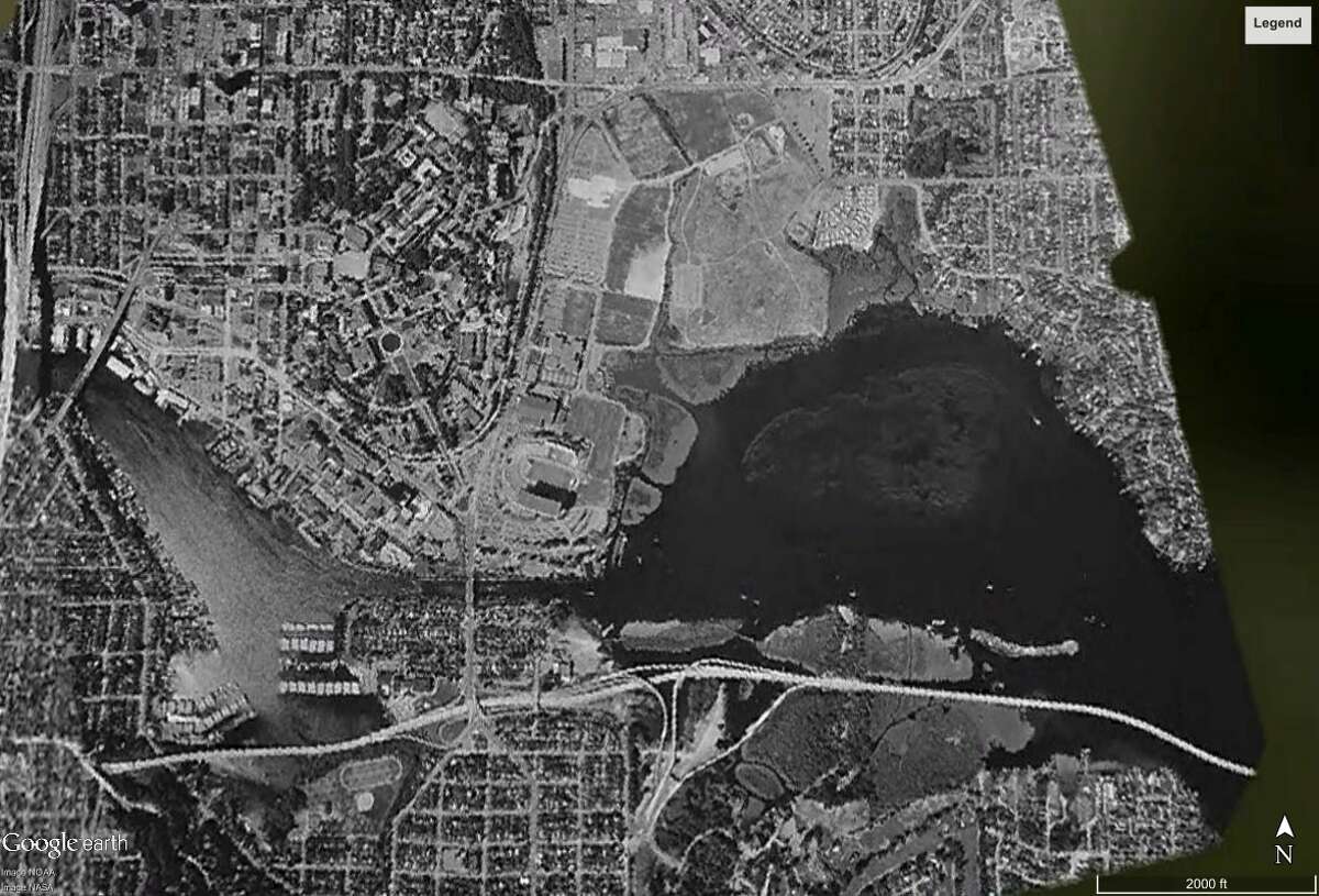 Seattle 'hoods then and now ... from space!