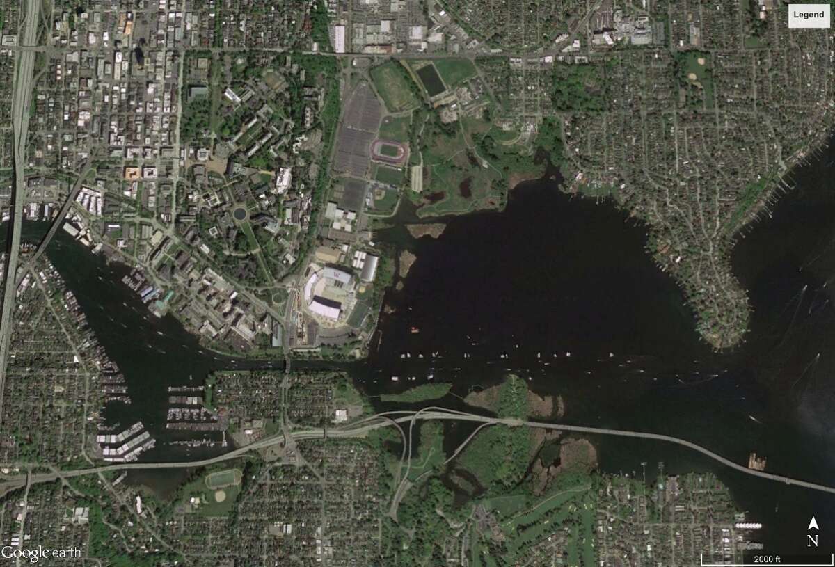 Seattle 'hoods then and now ... from space!