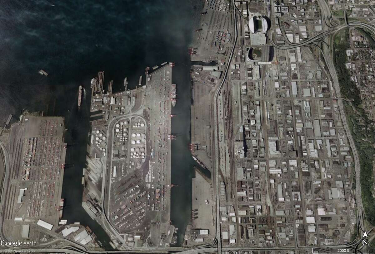 Seattle 'hoods then and now ... from space!