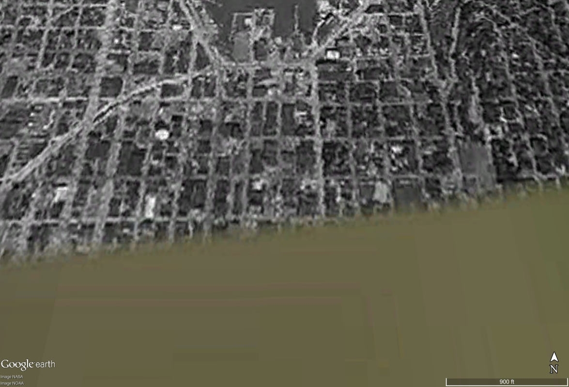 Seattle 'hoods then and now ... from space!