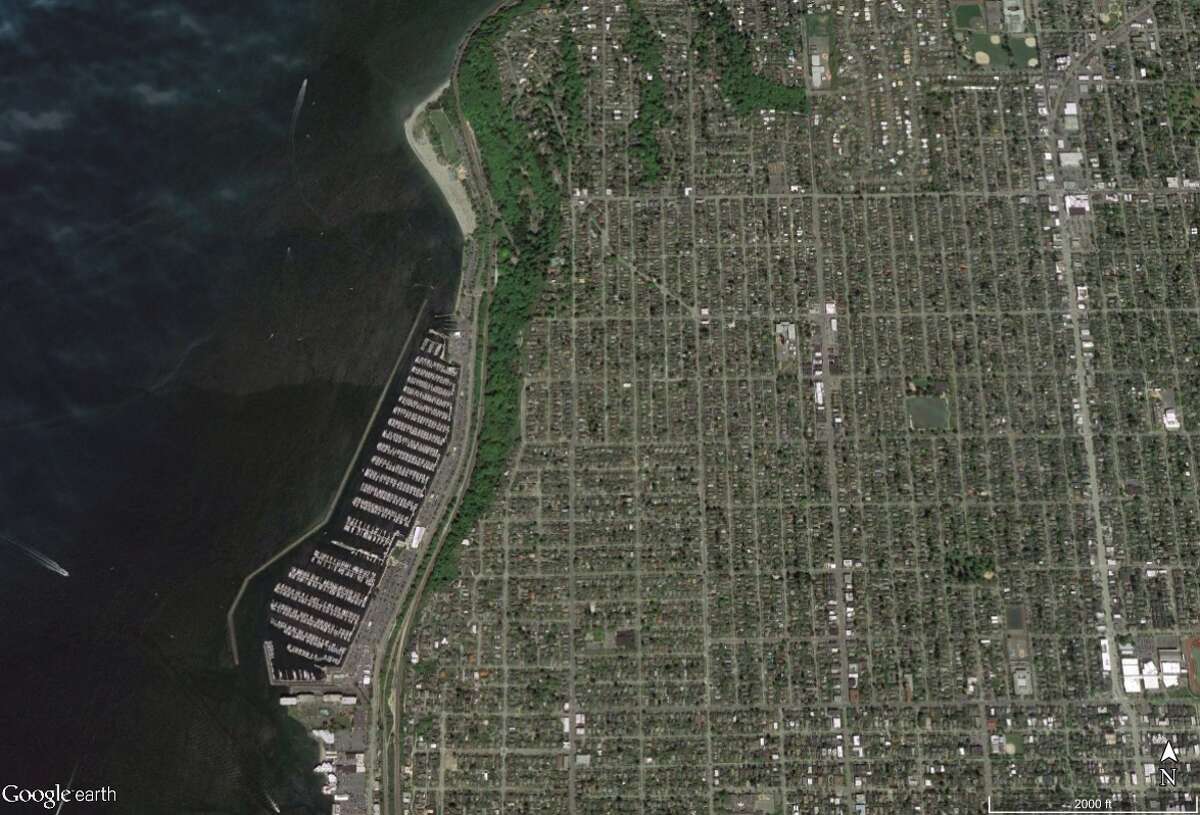 Seattle 'hoods then and now ... from space!