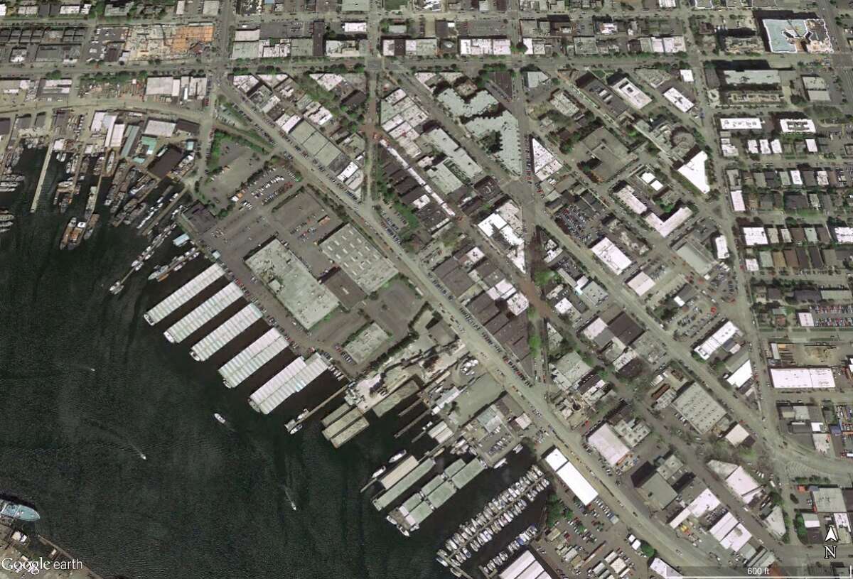 Seattle 'hoods then and now ... from space!