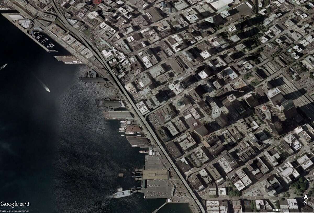 Seattle 'hoods then and now ... from space!