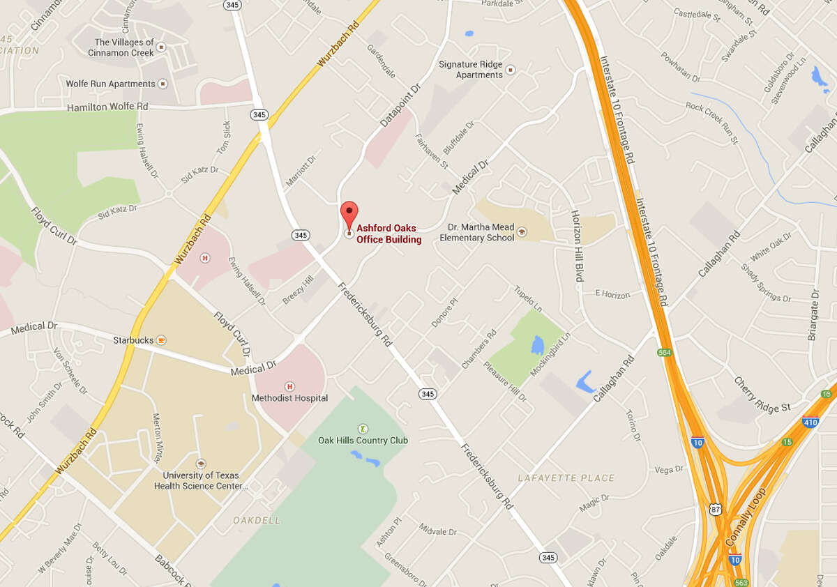 San Antonio fire crews working fire at office building near the Medical ...