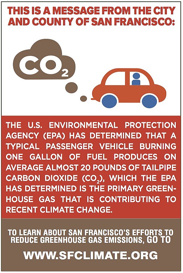 Global warming labels coming to Berkeley, S.F. gas pumps?